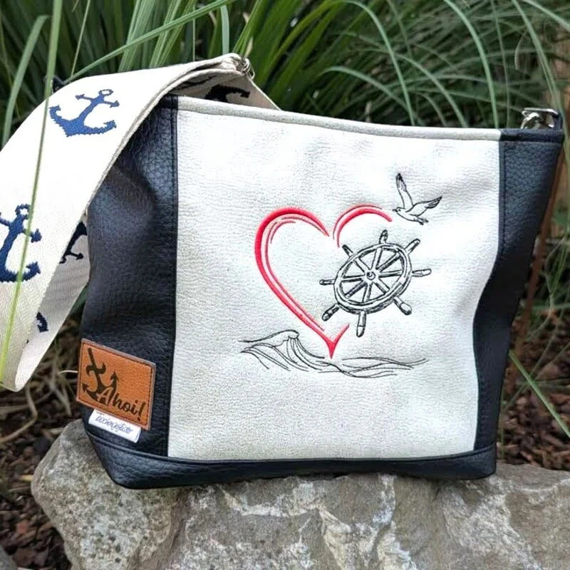Stickdatei Maritim Love | stiXXie